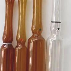 China Heat Resistance Empty Glass Ampoules 20ml Sealed Glass Vials for sale