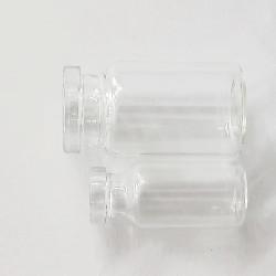 China Cold Resistant Vials 2ml Vaccine Glass Injection Bottle With Rubber Stopper for sale