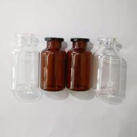 China Rubber Stopper Small Glass Vials 20 Ml Vials And Caps ODM for sale