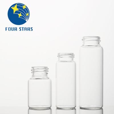 China Tiny Medical Glass Vials Borosilicate 6ml 10ml Glass Vials Liquid Collection for sale