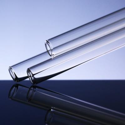 China Adiabatic Medical Transparent Glass Tube COE5.0 100mm Length 10mm Diameter for sale