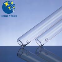 China Transparent Glass Tube ISO15378 1730°C Melting Point 2.2 g/cm2 Density for Chemical Equipment for sale