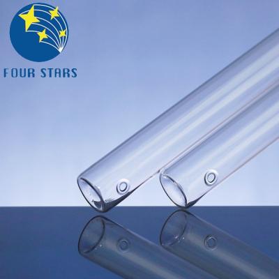 China Transparent Glass Tube ISO15378 1730°C Melting Point 2.2 g/cm2 Density for Chemical Equipment for sale