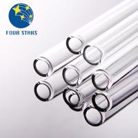 China Chemical Resistant Borosilicate Glass Tubing 13mm OD High Strength 3.3 COE for sale