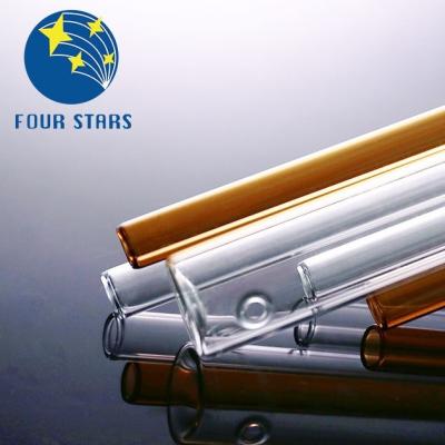 China Large Diameter Borosilicate Glass Tubing Temperature Resistant SGS for sale