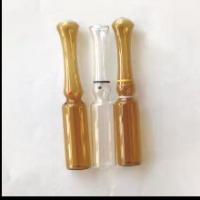 China Borosilicate 5.0 Neutral Empty Glass Ampoules Container For Liquid Medicine for sale