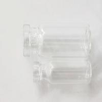 China Borosilicate Round Pharmaceutical Glass Vials 13mm Mouth With Stopper for sale
