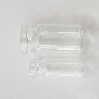 China Borosilicate Round Pharmaceutical Glass Vials 13mm Mouth With Stopper for sale