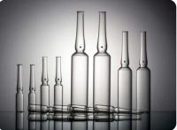 China Clear and Amber Borosilicate Glass Ampoule 40ml for Medicines and Vaccines for sale
