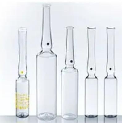 China Empty 40ml Opening Glass Ampule Packaging For Oral Liquids for sale