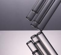 China Borosilicate Glass Tubing 1300-1800mm for Pharmaceutical Use 4.9×10-6K-1 Thermal Expansion for sale