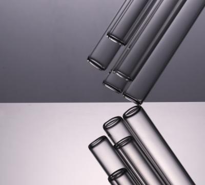 China Borosilicate Glass Tubing 1300-1800mm for Pharmaceutical Use 4.9×10-6K-1 Thermal Expansion for sale