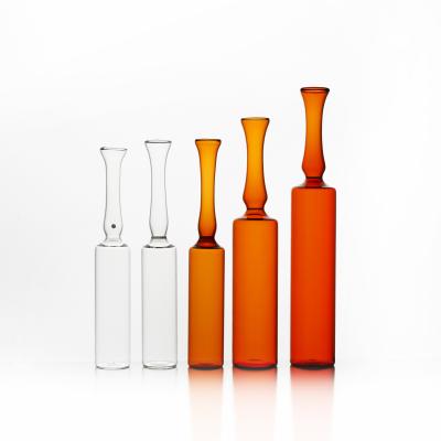 China Infusion 20ml Glass Medication Ampule Screen Printing for sale