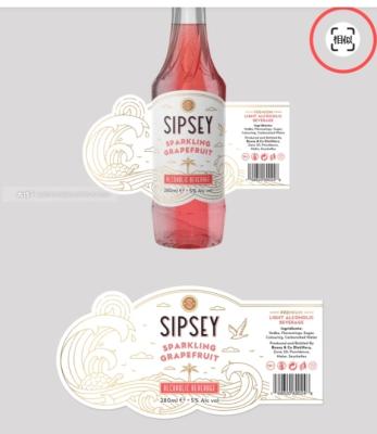 China High-Quality Beer Label Printing for Distinctive Branding Solutions for sale