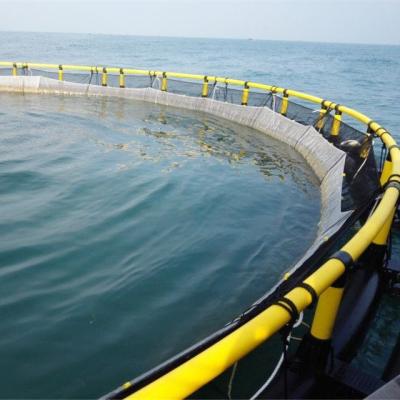 China CE Certified HDPE Aquaculture Fish Farming Equipment Fish Cage 30m to 200m Circumference for sale