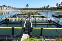 China HDPE Sea Fish Farming Net Cage 30-150m Circumference with 200-500mm Pipe Diameter for Offshore Aquaculture for sale