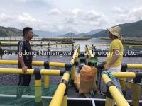 China HDPE Fish Farming Ocean Cage Culture System 12 Grade Wind Resistance 15 Year Lifespan for sale