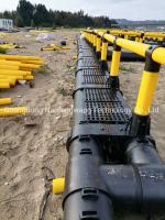 China HDPE Fish Farming Ocean Cage Culture System 12 Grade Wind Resistance 15 Year Lifespan for sale