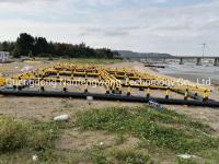 China HDPE Fish Farming Ocean Cage Culture System 12 Grade Wind Resistance 15 Year Lifespan for sale