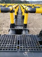 China HDPE Floating Fish Cage 4x4m Square - 15+ Year Lifespan, ISO9001 Certified for Lake & River Aquaculture for sale