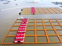 China Square HDPE Fish Cage 10m-60m Diameter CE Certified with 15+ Year Lifespan and Typhoon Resistance for sale