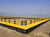 China HDPE Square Floating Fish Farming Cages - 15+ Year Lifespan, 12-Grade Typhoon Resistance for Aquaculture for sale