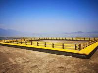 China HDPE Square Floating Fish Farming Cages - 15+ Year Lifespan, 12-Grade Typhoon Resistance for Aquaculture for sale