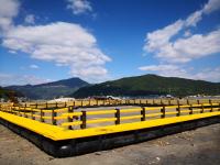 China HDPE Square Floating Fish Farming Cages - 15+ Year Lifespan, 12-Grade Typhoon Resistance for Aquaculture for sale