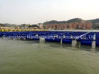 China HDPE Pontoon Fish Cage Floating System for Deep Sea Aquaculture - 50m Depth Capacity, 15+ Year Lifespan for sale