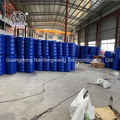 China HDPE Plastic Modular Cage Culture Pontoon 200mm 500mm Floating Pipe for Offshore Fish Farming for sale