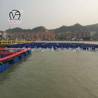 China HDPE Aquaculture Pontoon Buoy Fish Cage Diameter 10m 60m for Offshore Farming for sale
