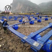 China HDPE Aquaculture Pontoon Buoy Fish Cage Diameter 10m 60m for Offshore Farming for sale