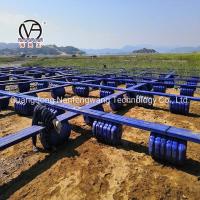 China HDPE Floating Fish Cage Pontoon Aquaculture System with 15+ Year Lifespan, 7m Wave & 12-Grade Typhoon Resistance for sale