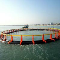 China HDPE Offshore Aquaculture Floating Fish Cage with 200-400mm Floating Pipe, 15+ Year Lifespan for sale
