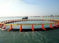 China HDPE Tilapia Fish Farming Floating Cage 50000 Ton Capacity CE Certified for sale