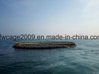 China 90m HDPE Floating Fish Aquaculture Net Cage with 15+ Year Lifespan, 12-Grade Typhoon Resistance for Sea Farming for sale