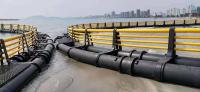 China Round HDPE Aquaculture Fish Cage 15 Year Lifespan Anti Wave 12 Grade for sale