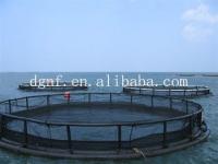 China HDPE Offshore Aquaculture Fish Cage 30-200m Circumference with 15+ Year Lifespan and ISO9001 Certification for sale