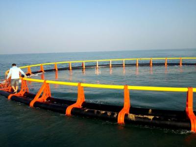 China HDPE Floating Fish Cage 10m-60m Diameter with 7m Wave Resistance for Lake Fishing for sale