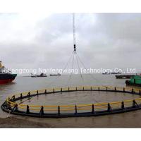 China Nanfengwang HDPE Anti Typhoon Round Fish Cage for Deep Sea Aquaculture 12 Grade Wind Resistance for sale