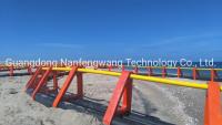 China Deep Sea Aquaculture HDPE Floating Fish Farming Cage 10m 60m Diameter Anti Wave for sale