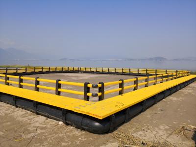 China HDPE Fishing Cage Floating 12 Grade Typhoon Resistance 15 Year Lifespan for sale