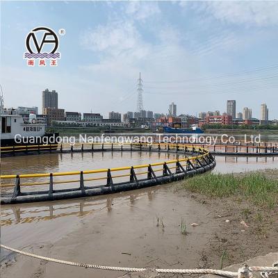 China HDPE Super Cage for Marine Aquaculture Diameter 10m to 60m Anti-Wave 12 Grade for sale