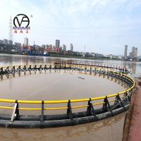 China HDPE Super Cage for Marine Aquaculture Diameter 10m to 60m Anti-Wave 12 Grade for sale