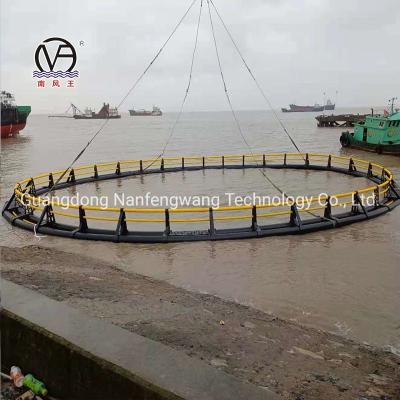 China HDPE Reinforced Deep Water Aquaculture Cage 10m-60m Diameter with ISO9001 Certification for sale