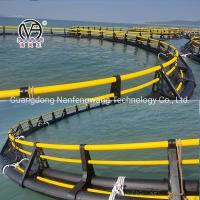 China PE Enhanced Deep Water Aquaculture Fish Cage for African Lakes - 15+ Year Lifespan, 50m Depth Capacity for sale