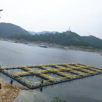 China HDPE Fish Cage Floating Leisure Cage for Aquaculture 15 Year Lifespan 12 Grade Wind Resistance for sale