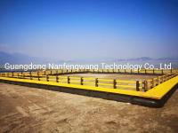 China HDPE Floating Leisure Cage Platform with Walkway 160m Circumference for Lake Aquaculture for sale