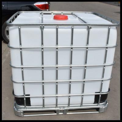 China 1000L HDPE Chemical Turnover Barrel 1200×1000×1150mm Corrosion Resistant Plastic Container for sale