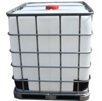China 1000L HDPE Chemical Turnover Barrel 1200×1000×1150mm Corrosion Resistant Plastic Container for sale